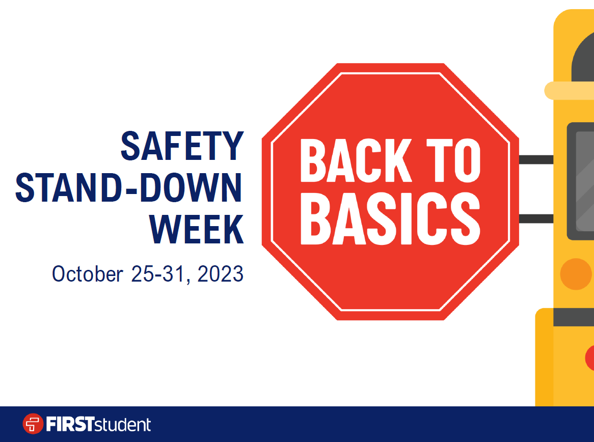 First Student Safety Stand-Down Week - Washington Elementary School